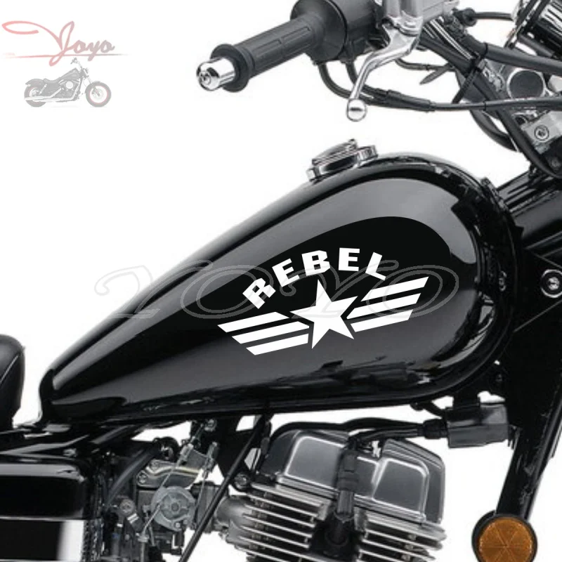 Star Wings Decals Stickers 0.1mm PVC Decal Sticker For Honda Rebel ...