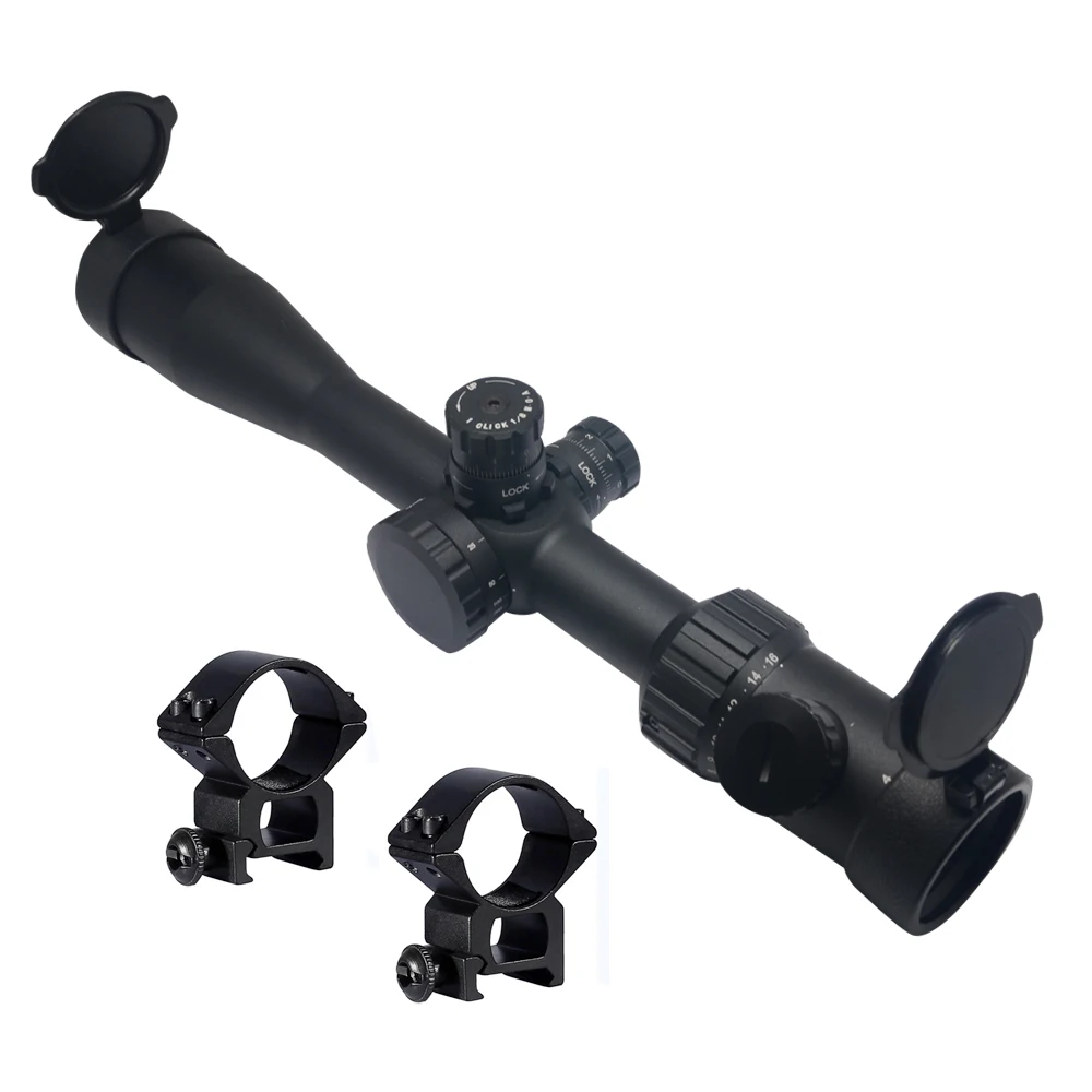 Mcoplus Optics Tactical compact 4 16x44mm IR hunting scope 300mm tube ...