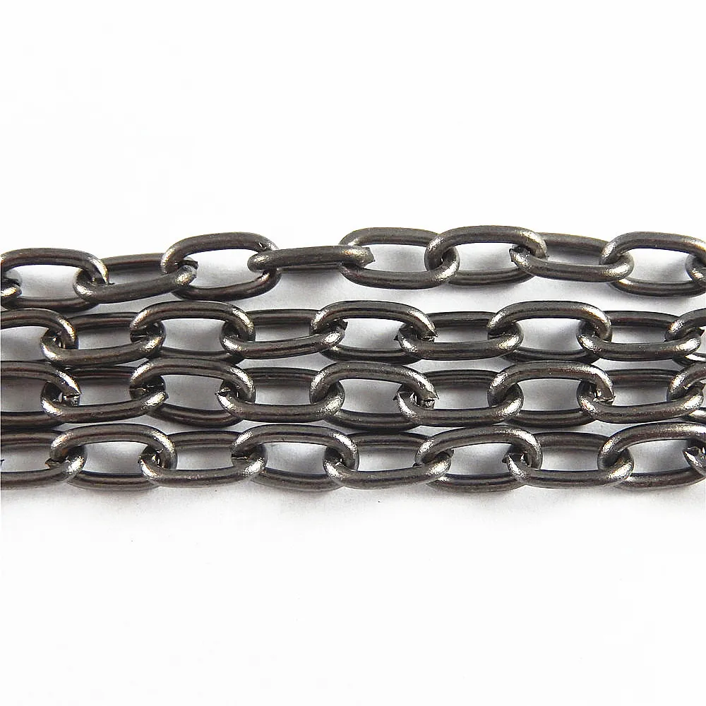 On-Sale-1m-A-Lot-Iron-Material-Gun-Black-Color-Chain-Fit-Jewelry-Making ...