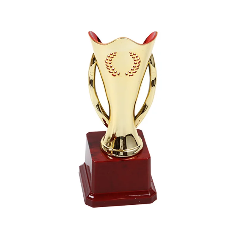 New Fine Electroplating ABS Golden Trophy Trofeo Awards Honor Champion ...