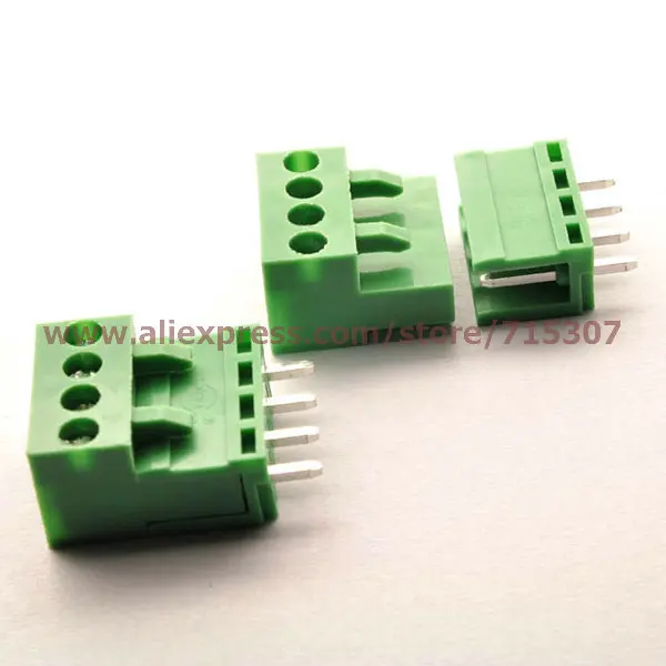 Phiscale 5 Set Vertical Terminal Blocks Connector Kits 3.96mm 4pins ...