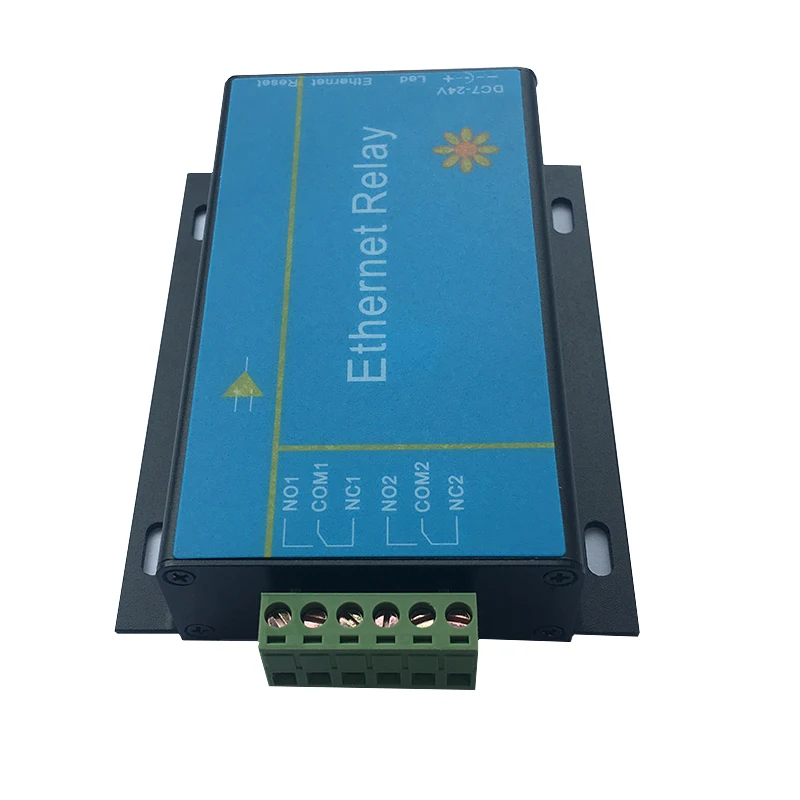 2 way Ethernet network relay module IP controller intelligent household ...