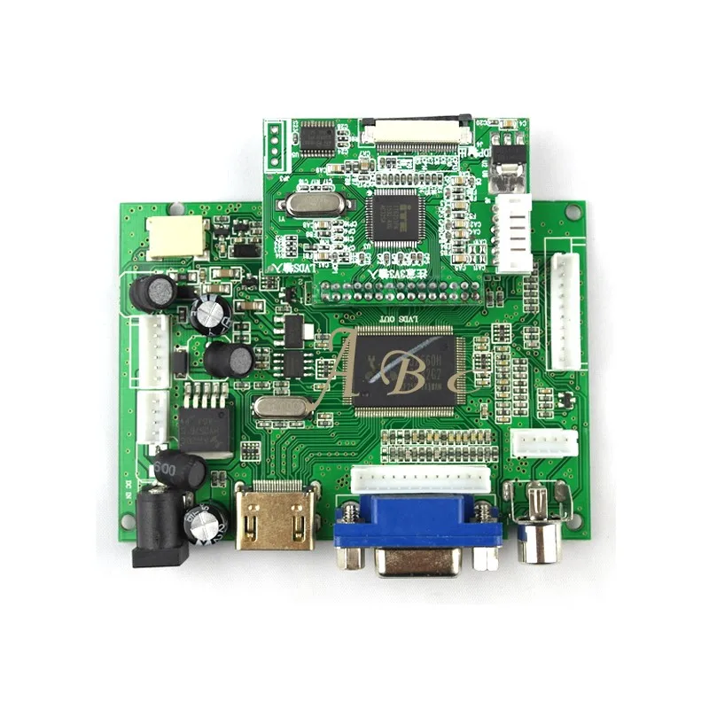EDP HDMI VGA 2AV LVDS Controller Board Module Kit for BOE NT156WHM N12 ...