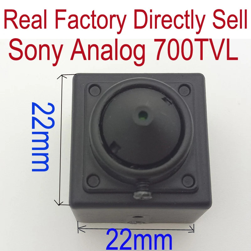 700TVL 1/3"Sony 960H Super HAD CCD II Mini Bullet Square Security ...