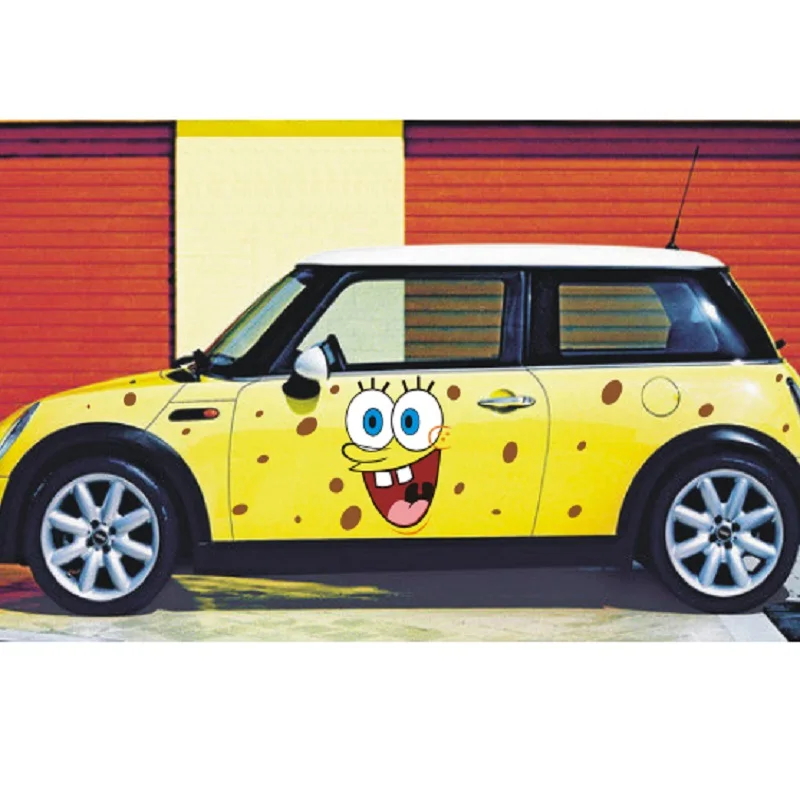 Free Shipping Kawaii New Cute Funny Spongebob Modified Whole Stickers ...