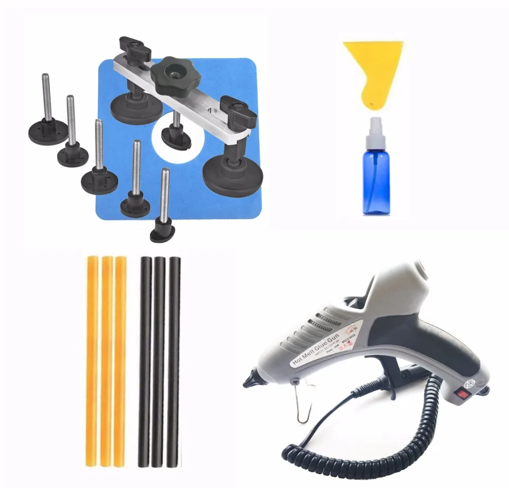 PDR Pullers PDR Extractors Car Body PDR Tools Paintless Dent Repair Kit ...