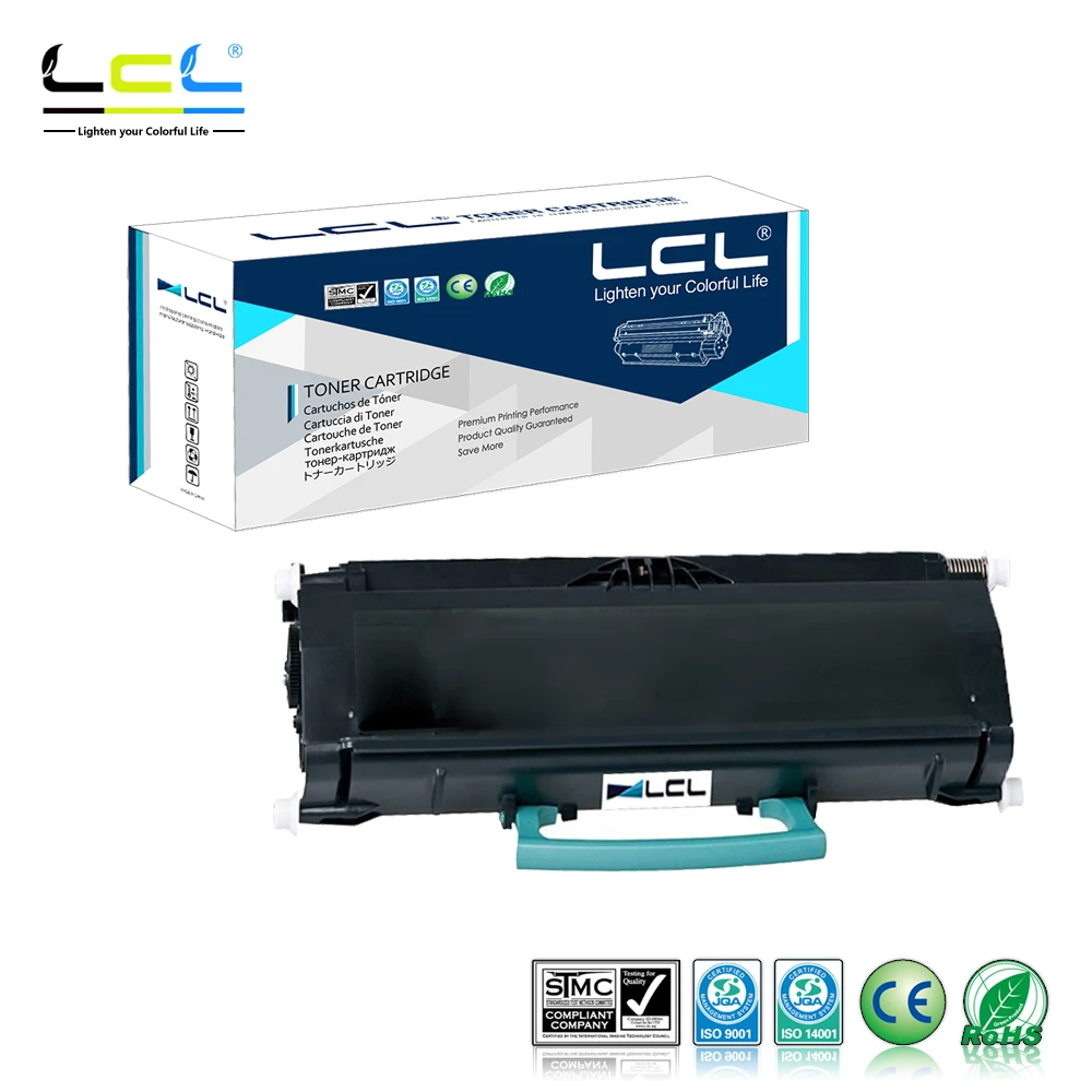 LCL E460X11A E460X21A E460X11E E460 (1 Pack Black) 15000 pages Laser ...