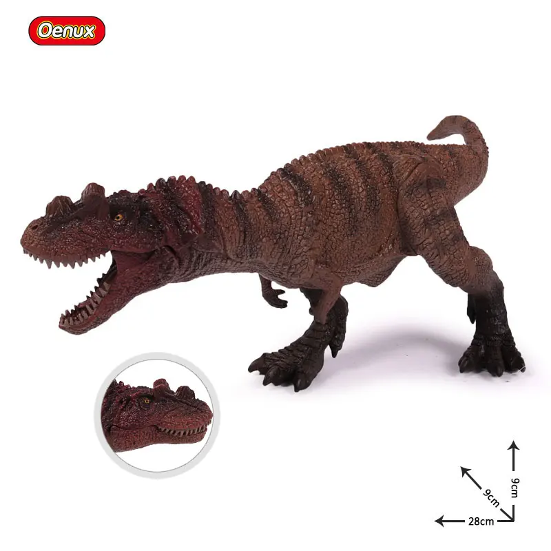 Oenux Original Dinosaur World Simulation T-Rex Ceratosaurus Blue Savage ...