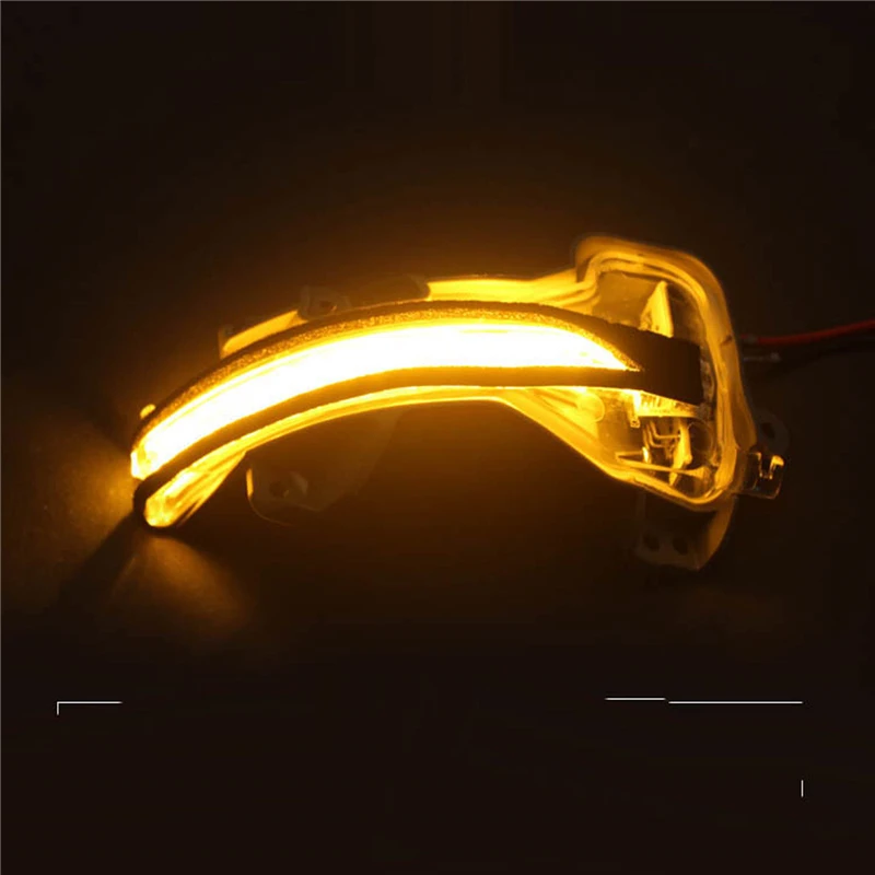 Door Side rear view mirror flowing moving blinker sequential LED trip ...