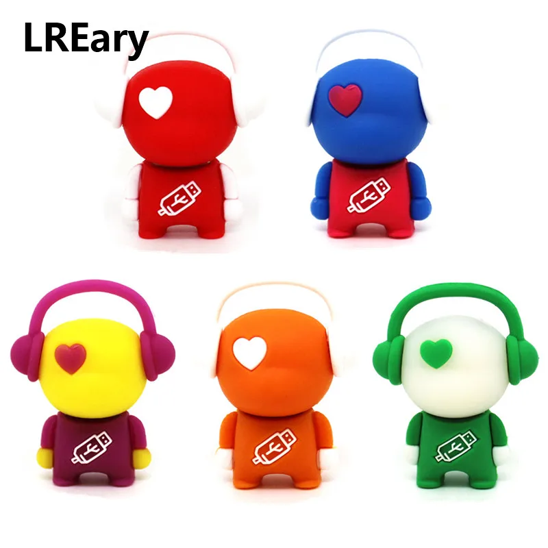 Colorful Music Doll Usb Flash Drive Disk Cartoon Memory Stick Pendrive ...