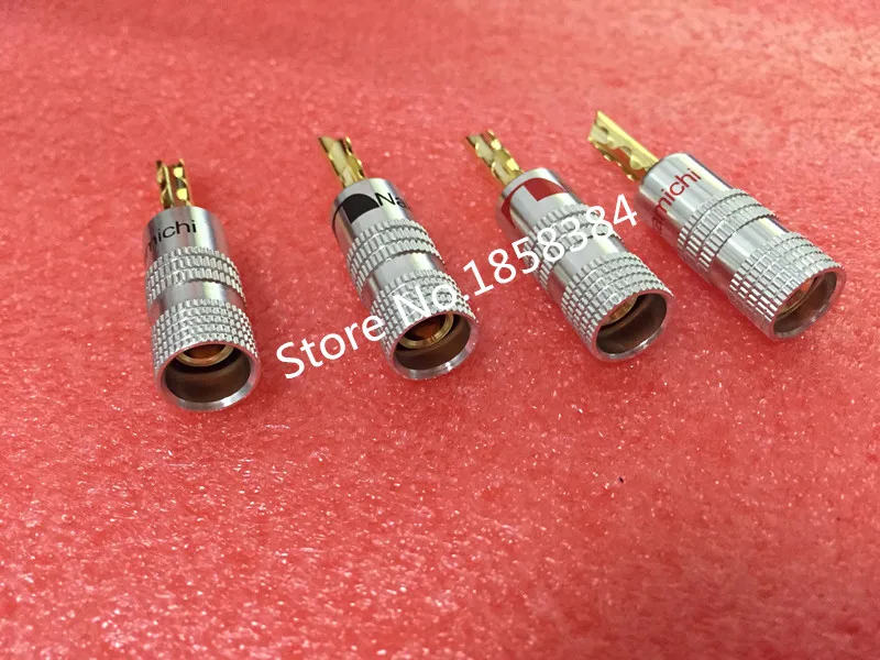 14pcs-LOT-24K-Gold-Plated-Audio-BFA-Banana-Speaker-Plug-Connector-Screw ...