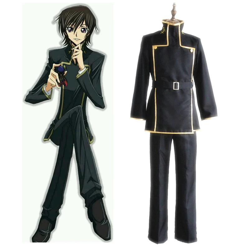 Anime Code Geass Lelouch of the Rebellion Cosplay Costumes Lelouch ...