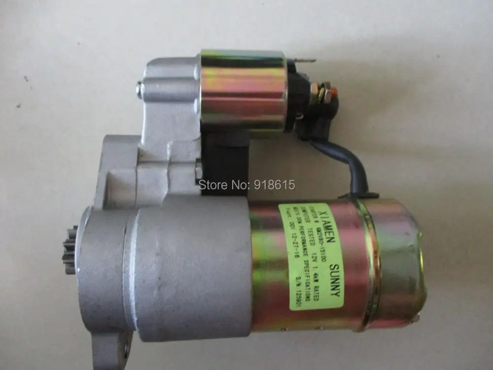 Km2v80-15100 Starter Motor Kipor Kde12ea3 Kde12sta3 Kde12sta Kde12ea ...