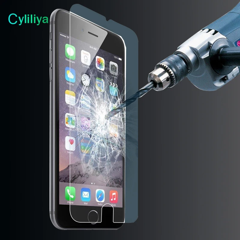 High Quality 9H 0.26mm HD Premium Tempered Glass For Apple iPhone 7 6 ...