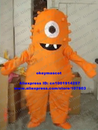 Fancy Orange MUNO Yo Gabba Gabba Mascot Costume Cartoon Character With ...