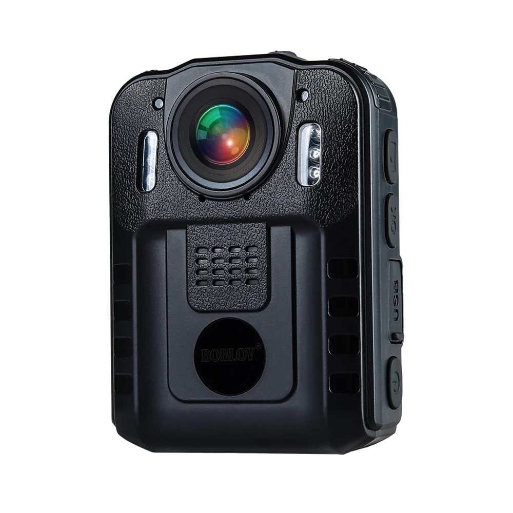 BOBLOV WN9 HD 1296P Novatek 96650 IR Night Vision Body Worn Camera 170 ...