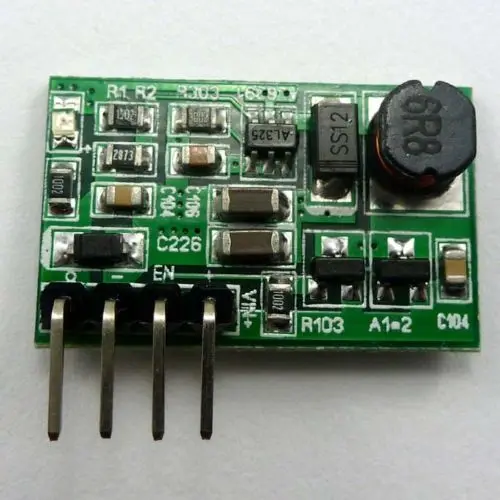 1A DC DC (Input 3 6V ) (Output 6V ) Step UP Power Converter Voltage ...