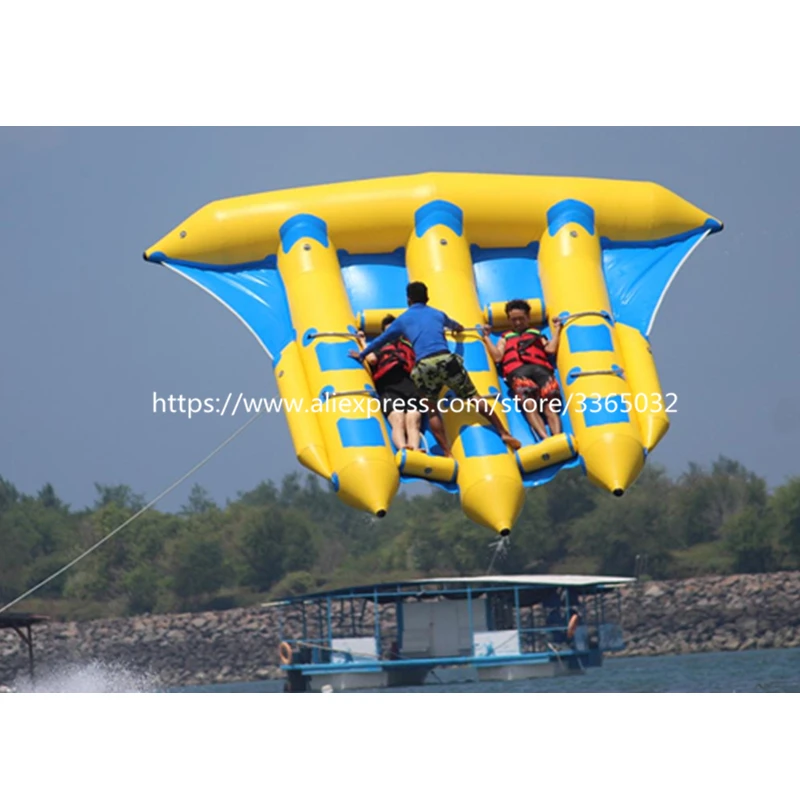 Inflatable-fly-fish-water-sports-inflatable-flying-fish-banana-boat-for ...