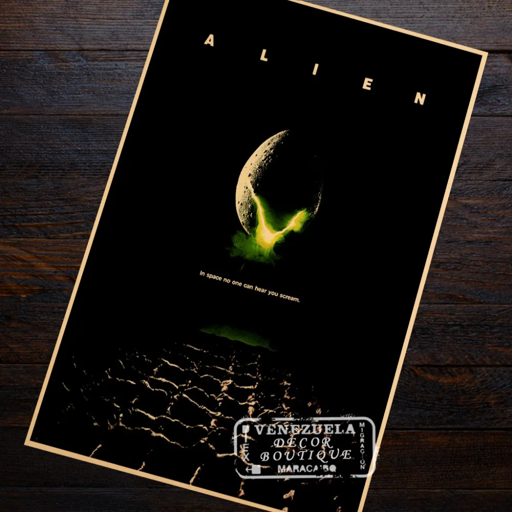 1979: Alien egg hatching Science Fiction Moive Film Classic Vintage ...