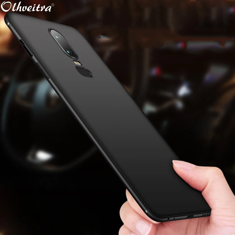 Matte Soft TPU Shell For Oneplus 6 / One Plus 6 Case 360 Full ...