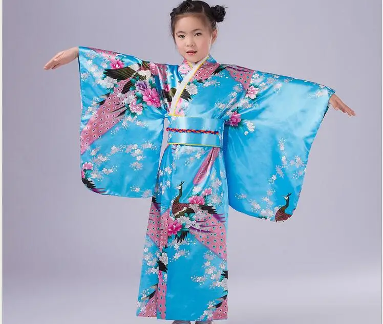 JAPANSE KIMONO KIND KOSTUUMS AZIATISCHE PRINSES KIDS GEISHA KOSTUUM in ...