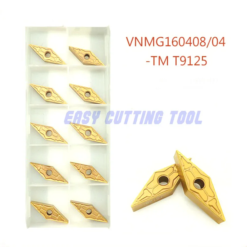 VNMG160404 TM VNMG160408 T9025 T9125*10PCS 35 Drege Tungaloy Turning Carbide Insert for STEEL ...