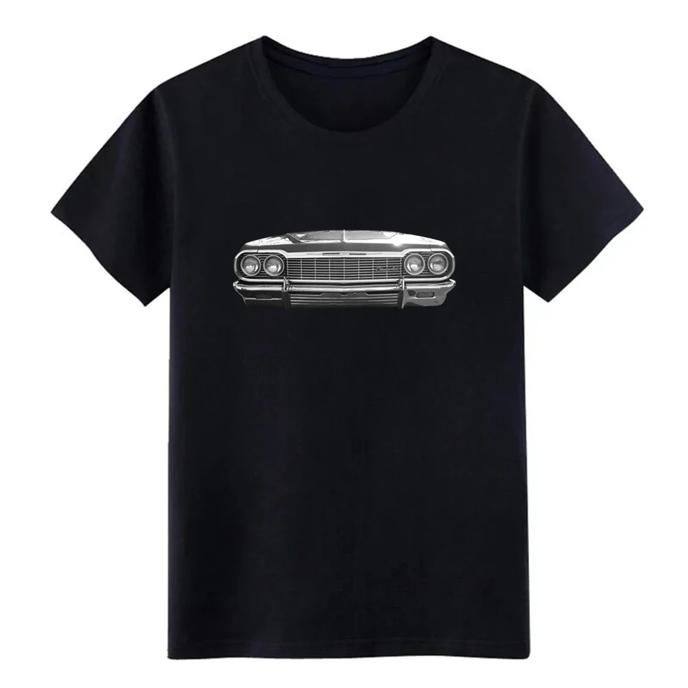Men's 1964 chevy Impala grille t shirt Printing Short Sleeve Crew Neck ...