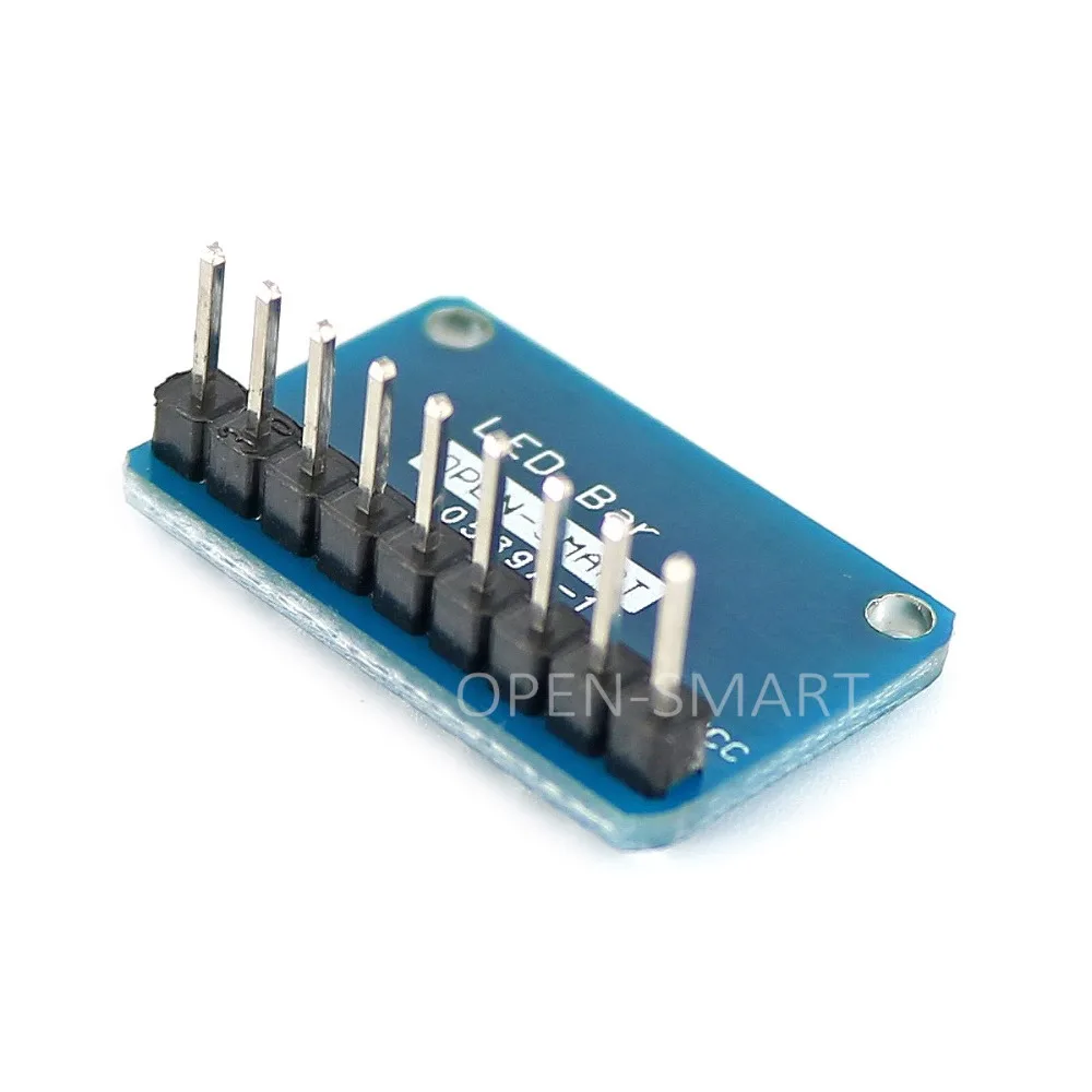 8 Bit LED Bar Marquee LED Display Module with 4 Kinds of Color Low level can Llight LED for MCU ...