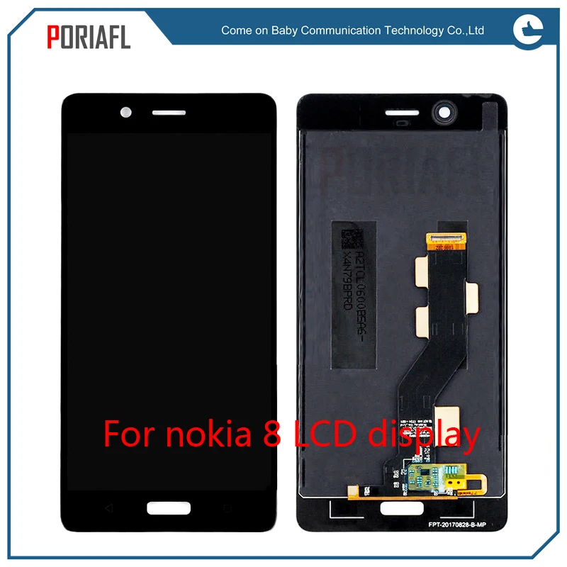 For Nokia 8 LCD Display Screen with Touch Screen Digitizer Assembly ...
