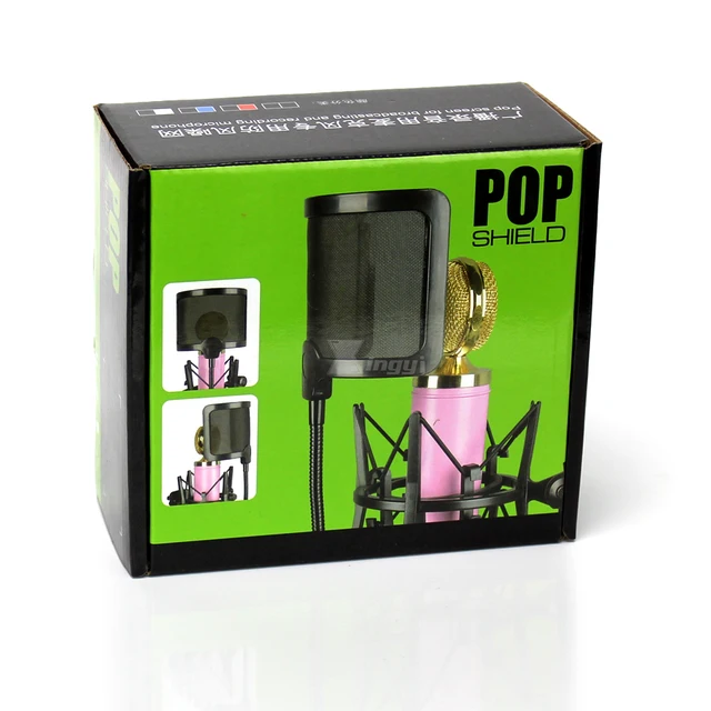 Microphone Pop Filter Box