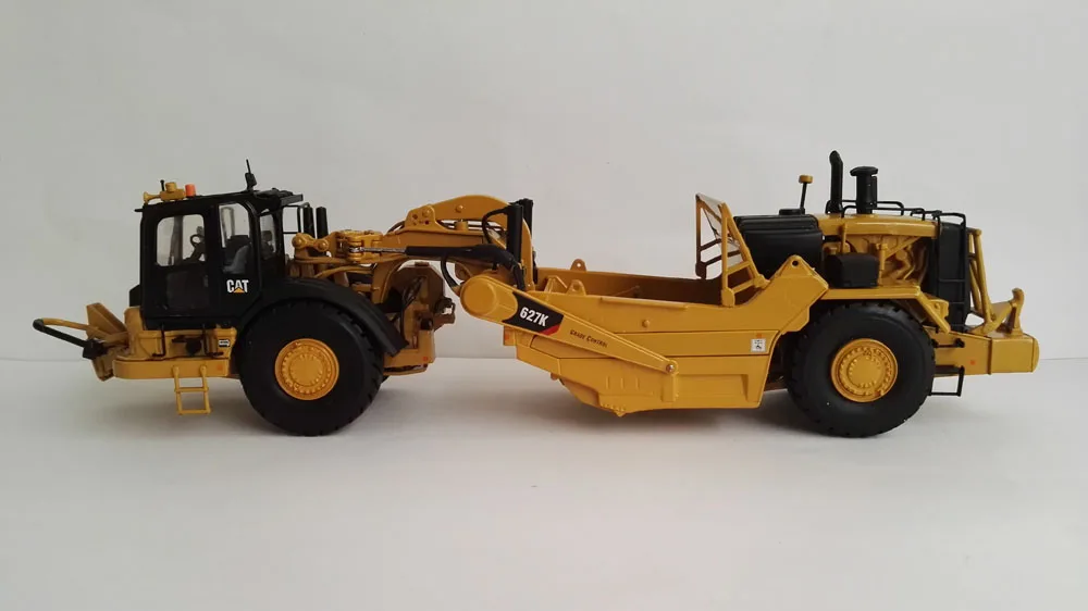 Tonkin Replicas 1:50 CAT 627K Wheel Elevating Scraper toy-in Diecasts ...