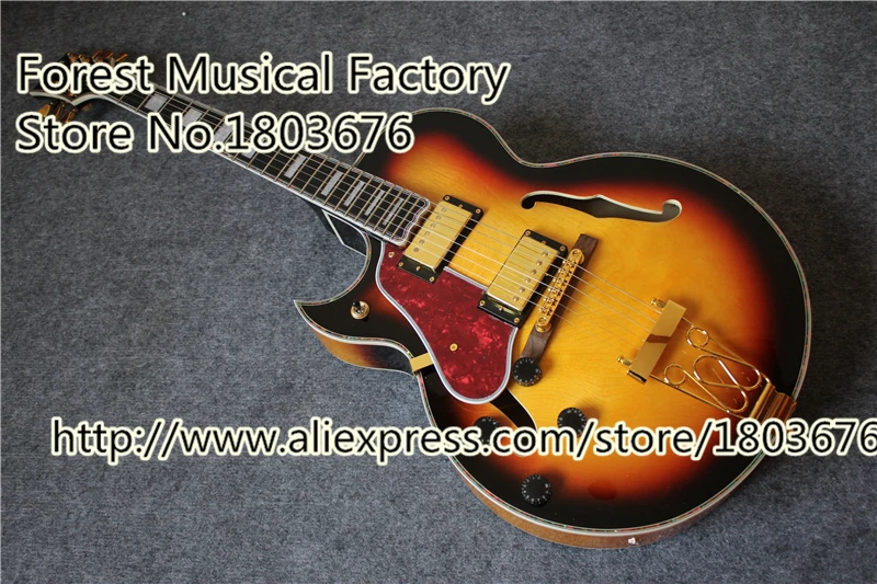 China Custom Shop Left Handed Archtop ES 175 Guitar With Florentine ...