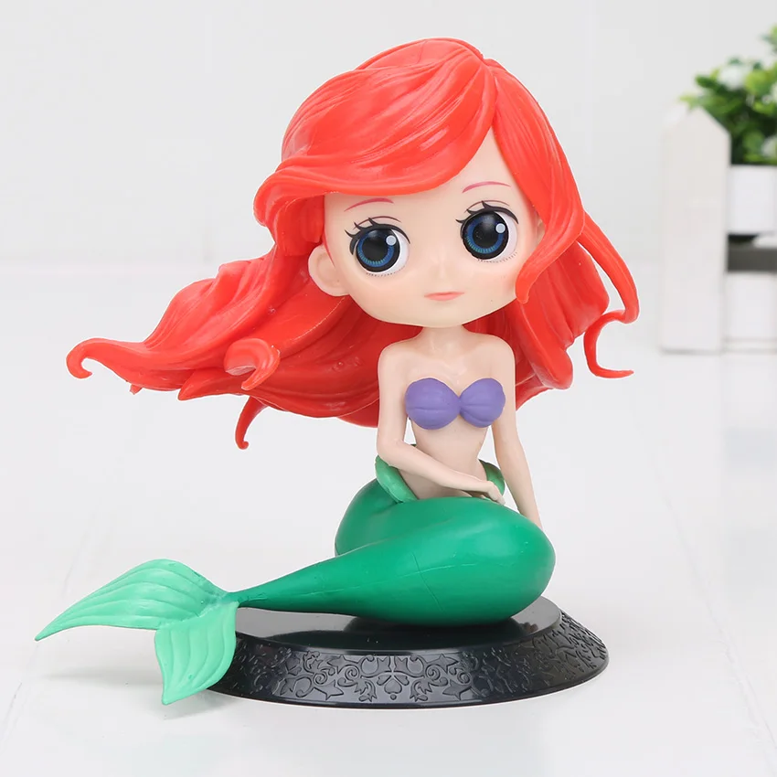 Q Posket Princess Doll Snow White Rapunzel Ariel mulan Cinderella Belle ...