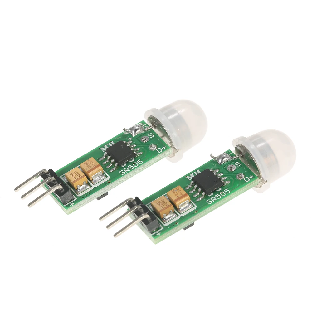2pcs Infrared Pir Motion Sensor Precise Infrared Detector Module For Arduino Body Sensor Switch 