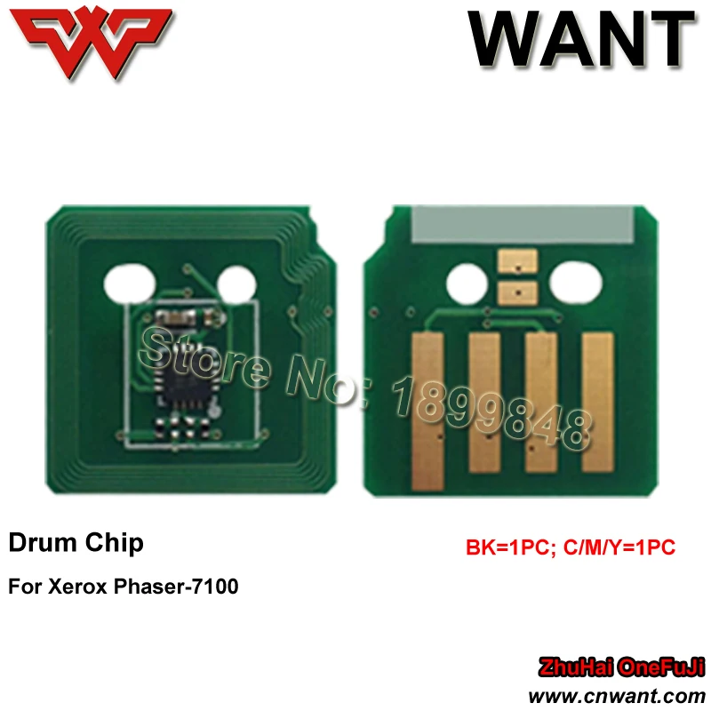 Drum Chip 108R01151 108R01148 BK/C/M/Y metered imaging unit drum reset ...