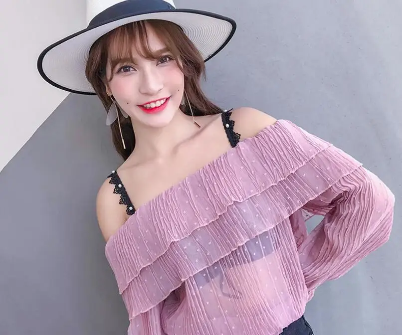 2019 nuevo antideslizante encaje spray de encaje hombro sexy correa de ...