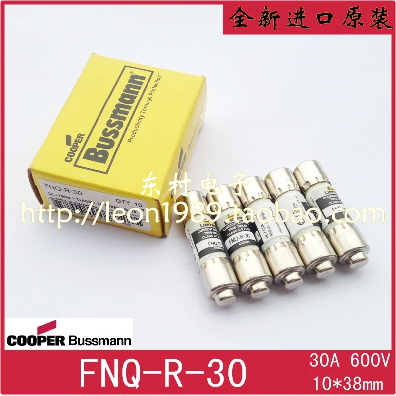 [SA]Bussmann fuses CC TRON fuse FNQ R 30 30A 600V FNQ R 30 10PCS/LOT ...