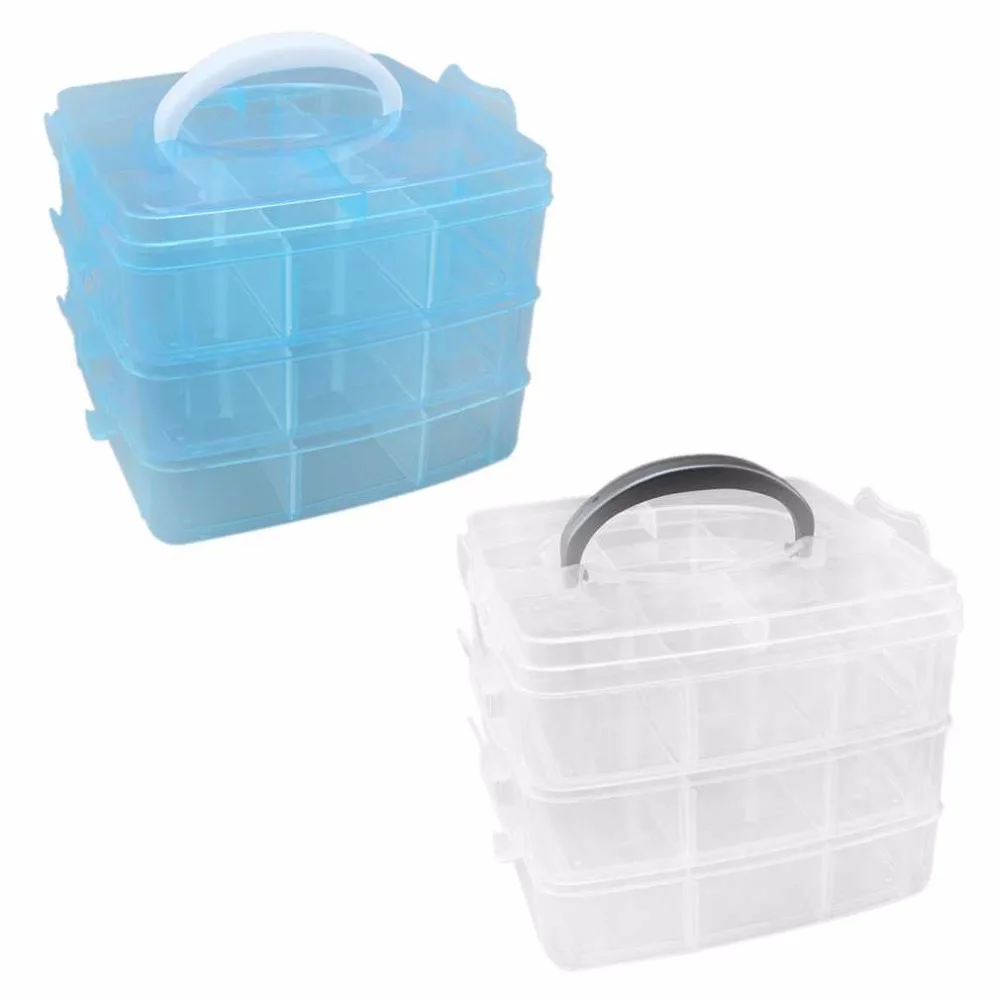 Mini Size Portable Household Storage Box Three Layer Removable Storage ...