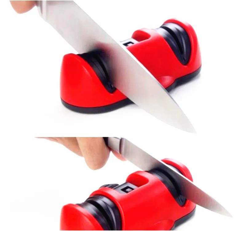 Knife Sharpener Mini Whetstone Sharpener Knife Red Knives Sharpening ...