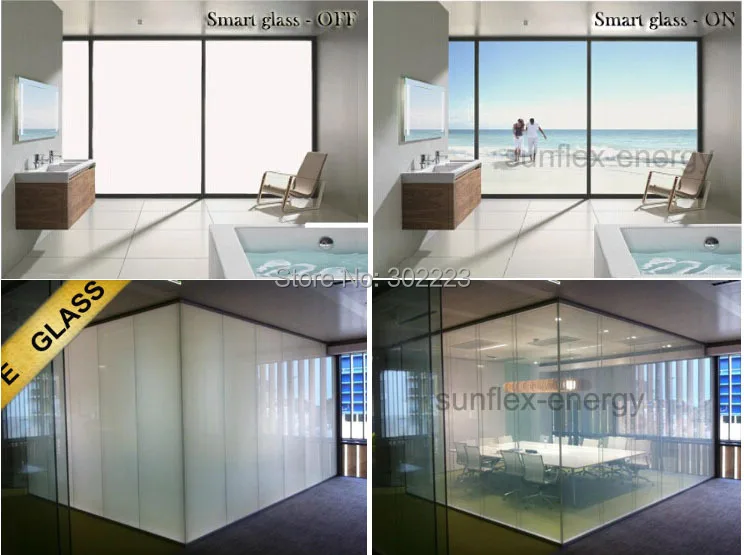 Pdlc Smart Film Eglass Switchable Car Film Electrochromic Hide Film ...