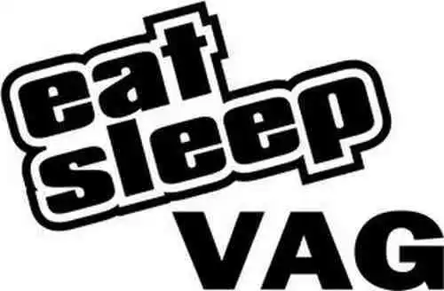 Eat Sleep Race Sticker