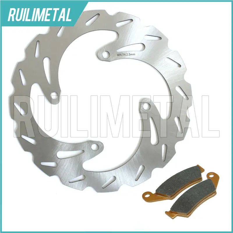 Mx Offroad New Front Brake Disc Rotor Pads Set For Kawasaki Kx125 03 04