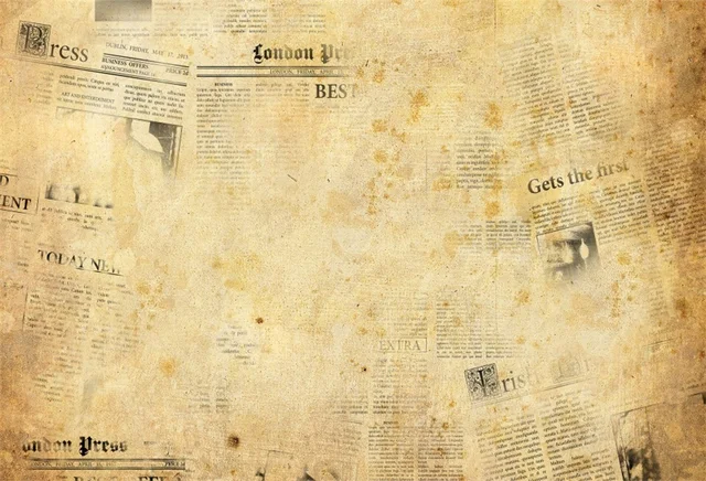 Faded Old Newspaper Backgrounds