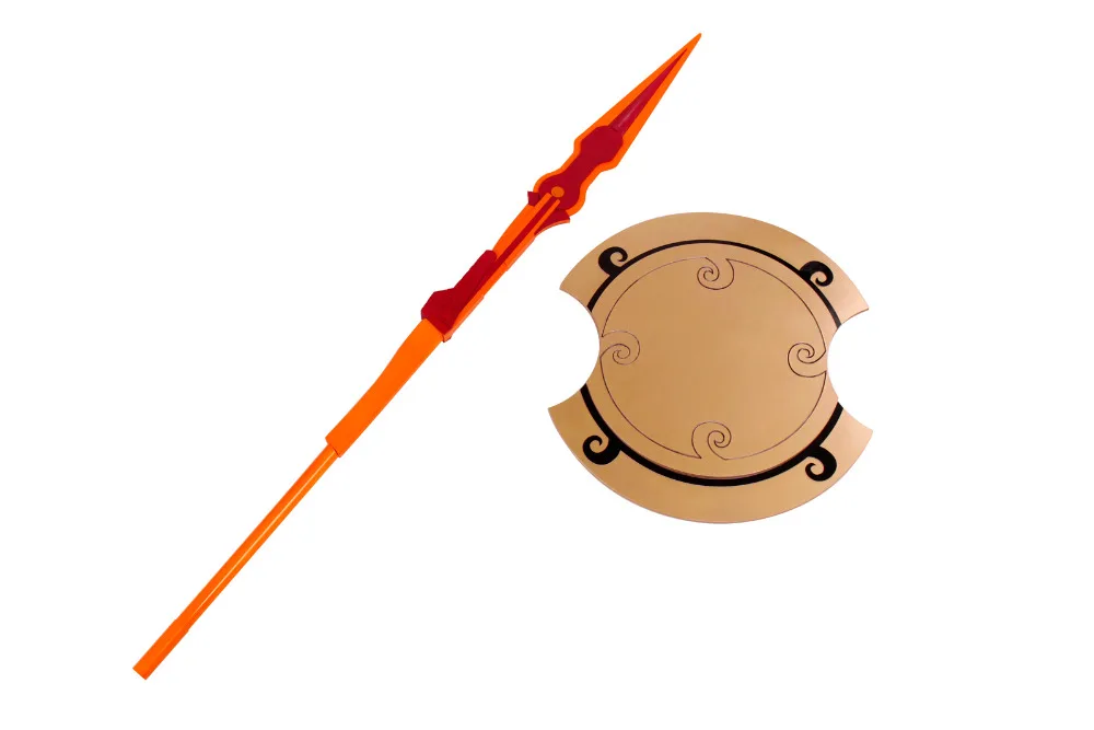 RWBY Cosplay Pyrrha Nikos Weapons Lance Milo & Akouo|rwby cosplay ...