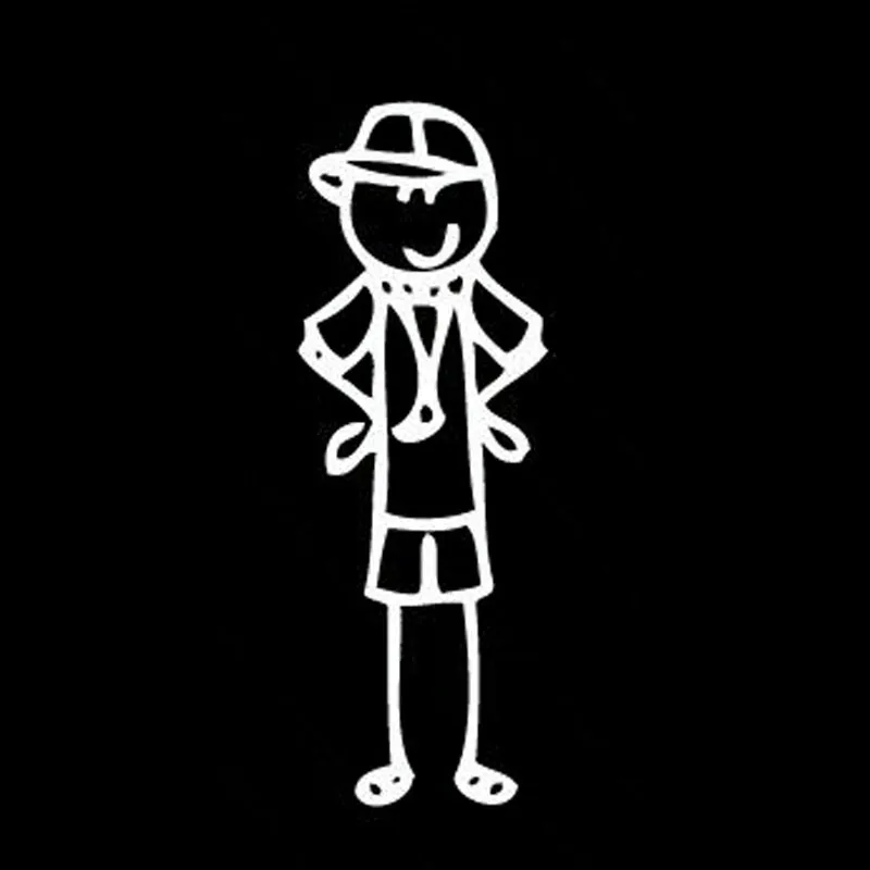 Military Stick Figure Family