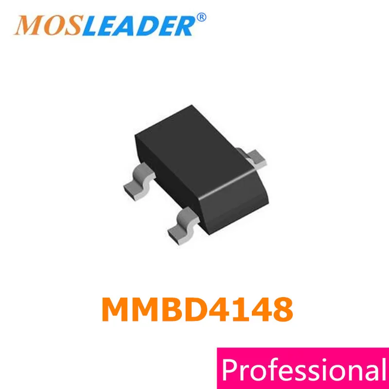 Mosleader 3000PCS SOT23 MMBD4148 A6 KA2 MMBD4148A 5H MMBD4148CA D6 ...