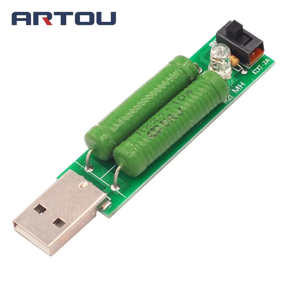 Usb Port Mini Discharge Load Resistor Digital Current Voltage Meter ...