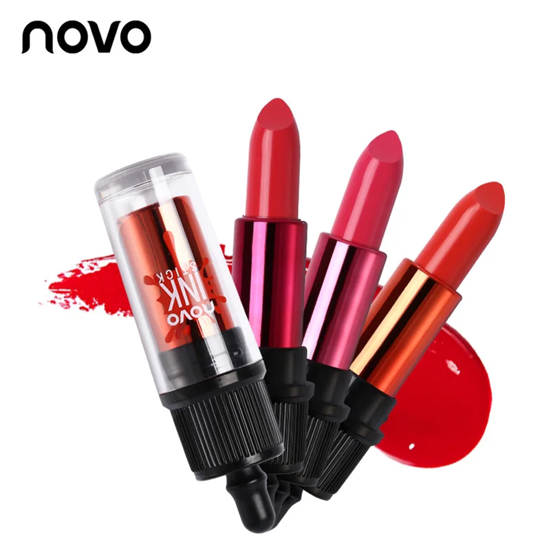 NOVO Rouge Allure Lipstick Makeup Ink Lip Stick Long Lasting Silky ...