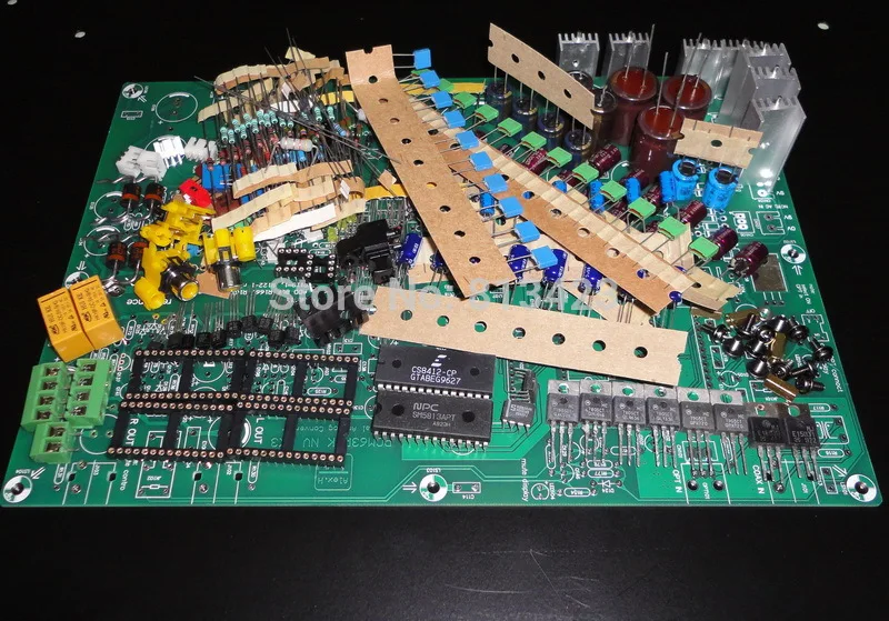 hifi DAC decoder kit PCM63P NV MK3 HDAM discrete output full standard ...