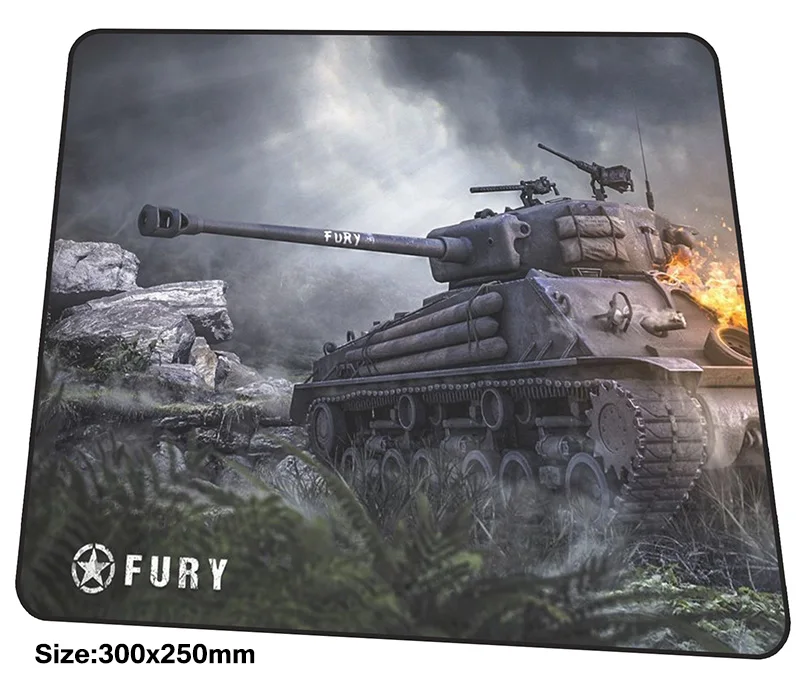 World of tanks mouse pad 300x250mm mousepads best gaming mousepad gamer ...